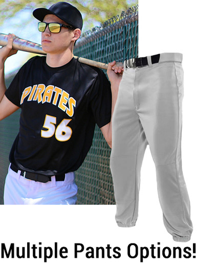Adult/Youth "Smooth Performance" Baseball Uniform Set - All Sports Uniforms