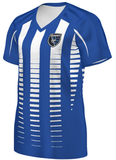 Quick Ship - Womens/Girls "Optic Stripe" Custom Sublimated Soccer ...