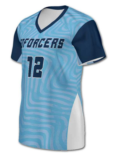 Quick Ship - Womens/Girls "Goal Kick" Custom Sublimated Soccer Jersey ...