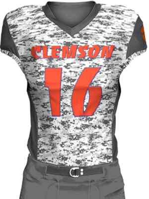 Saver Series - "Digi Camo" Custom Sublimated Football Jersey - All ...