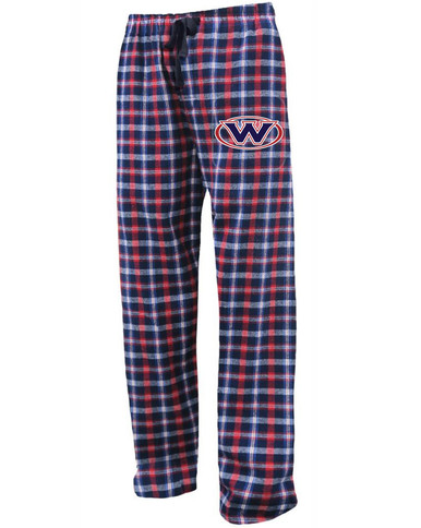 Youth Pennant "Double Brushed Flannel" Navy/Red Patriot Pajama Pants ...
