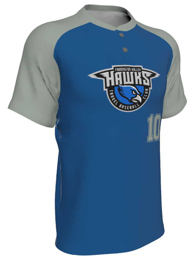 Control Series Premium - "Curve" Custom Sublimated Two Button Baseball ...