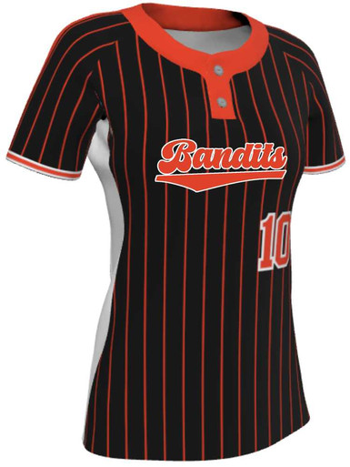 Control Series Premium "Stopper" Custom Sublimated 2 Button Softball ...