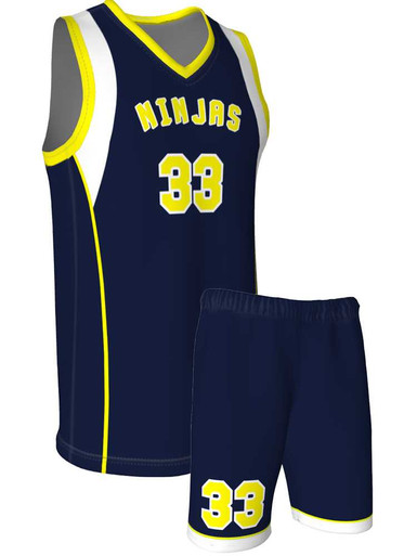 Custom Sublimated Basketball Uniform | Tip Off Basketball Uniform