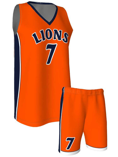 Custom Sublimated Womens Basketball Uniform | Los Angeles Girls ...