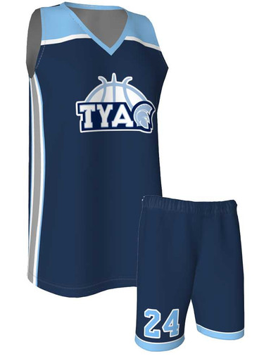 Custom Sublimated Womens Basketball Uniform | Free Throw Girls ...