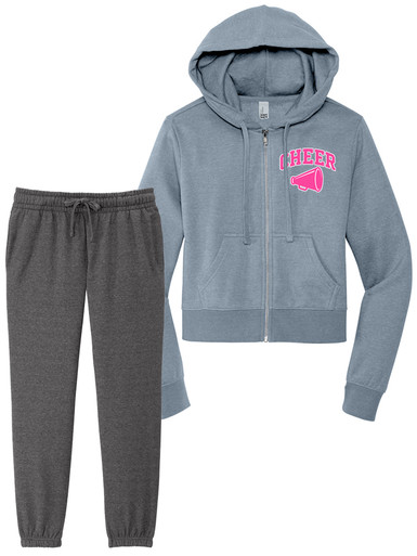 Womens "VIP" 8.3 oz 60/40 Full Zip Hoodie Set - All Sports Uniforms