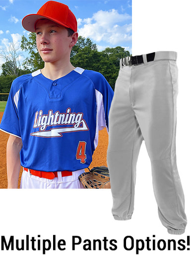 Adult/Youth "Thriller" One-Button Baseball Uniform Set - All Sports ...