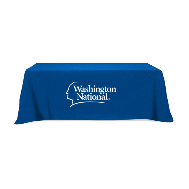 4-sided Closed Back Washington National 6-Foot Tablecloth - Custom ...