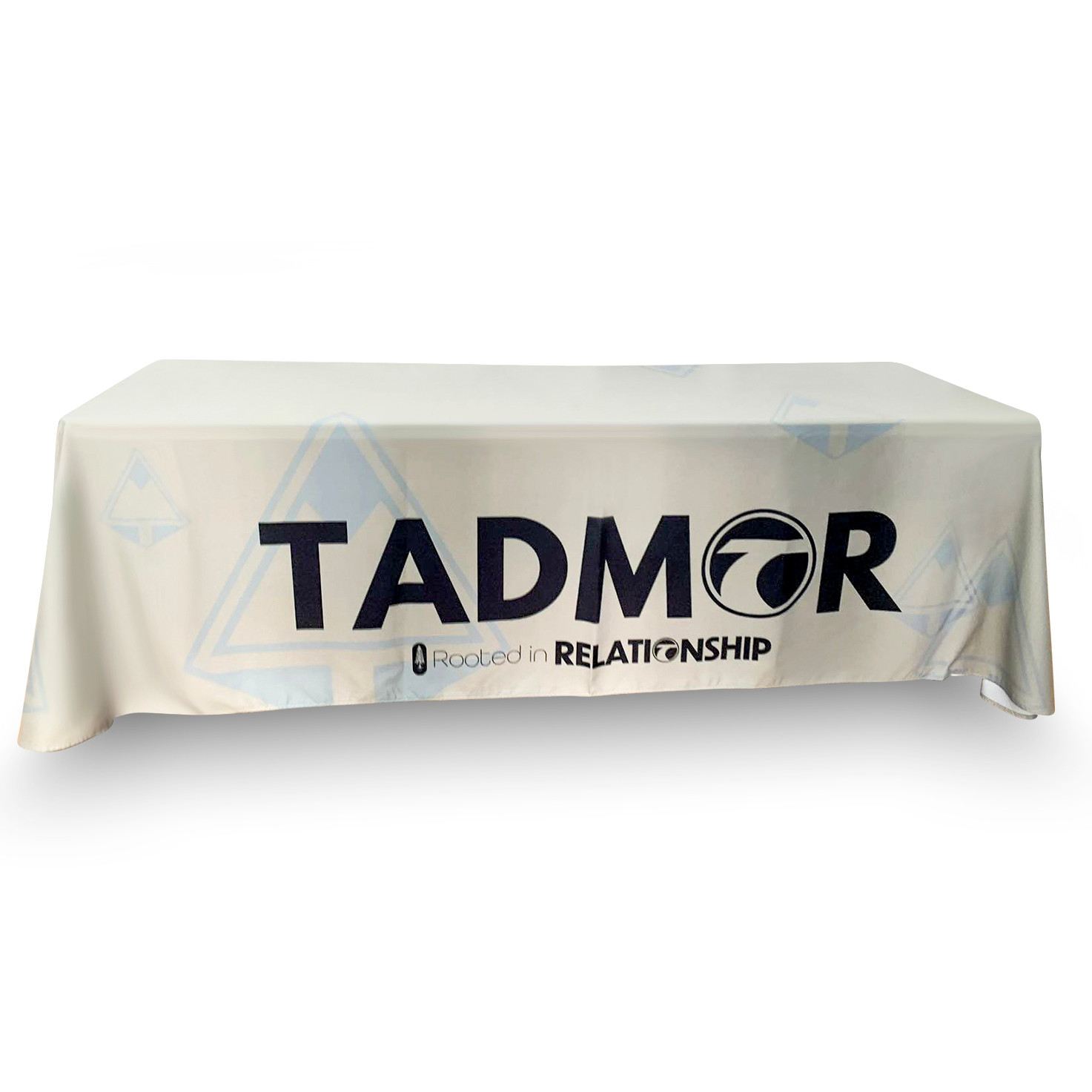 4-Sided Closed-Back Edge to Edge Custom Printed Tablecloth