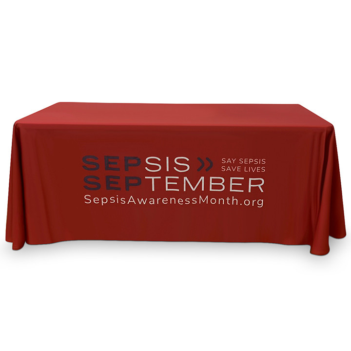 Custom Printed Logo Tablecloth