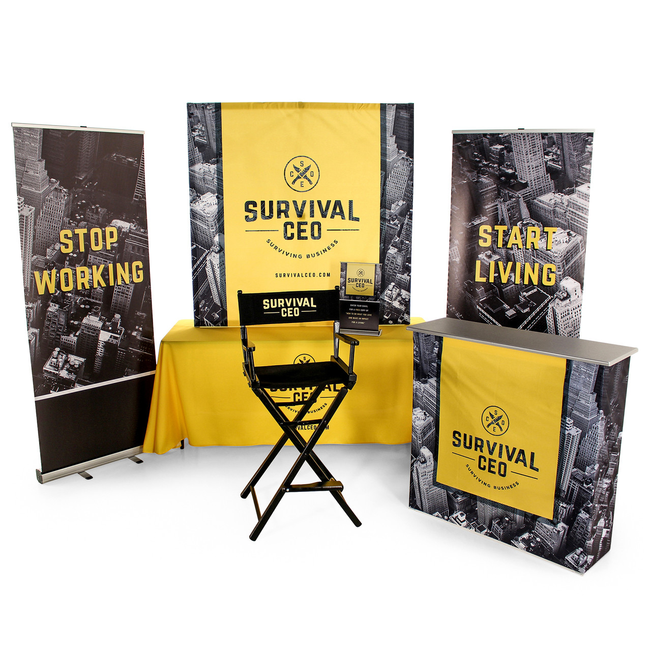 Booth Idea 3 - Custom Banner Lab