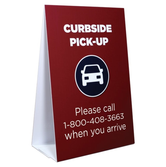 Simple A-Frame Sign (24"W x 36" H) - Custom Banner Lab