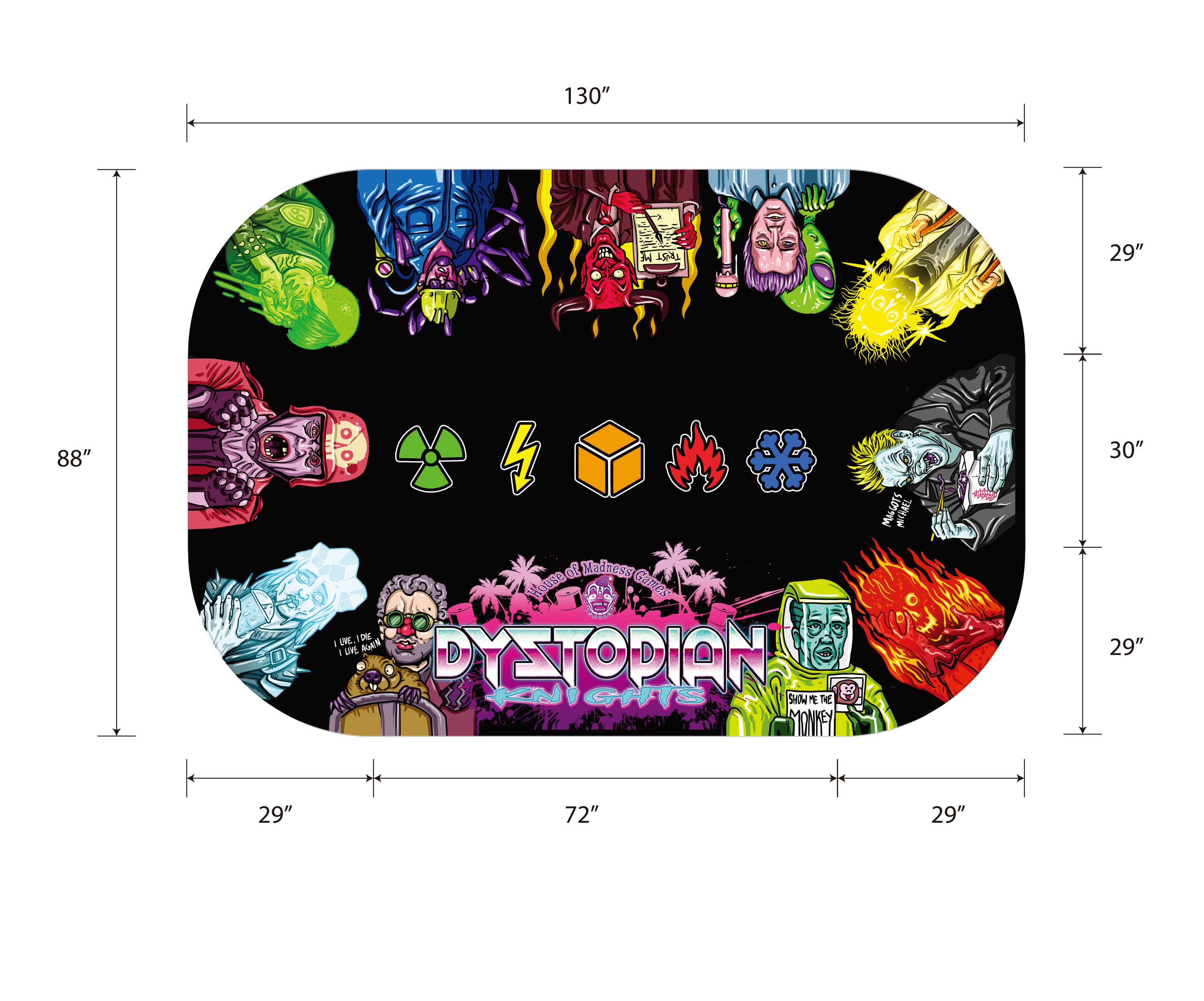 Case Study: Custom Banner Lab’s Project for Dystopian Knights - Custom ...