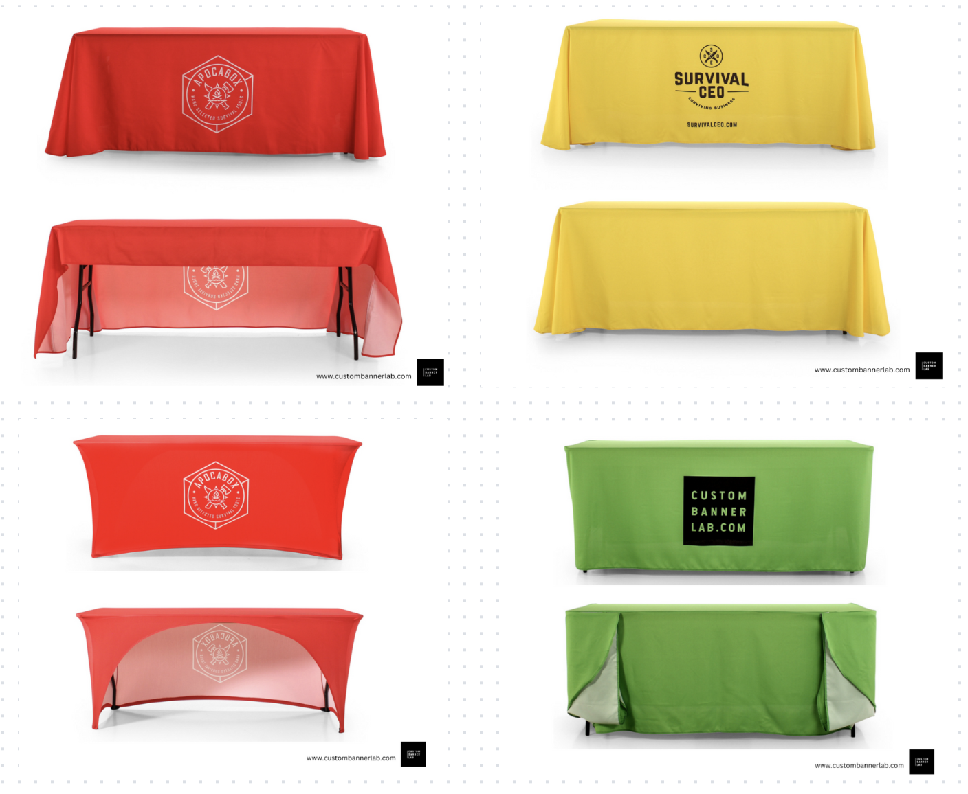 FAQs: How to Order Custom Tablecloths with Logo - Custom Banner Lab