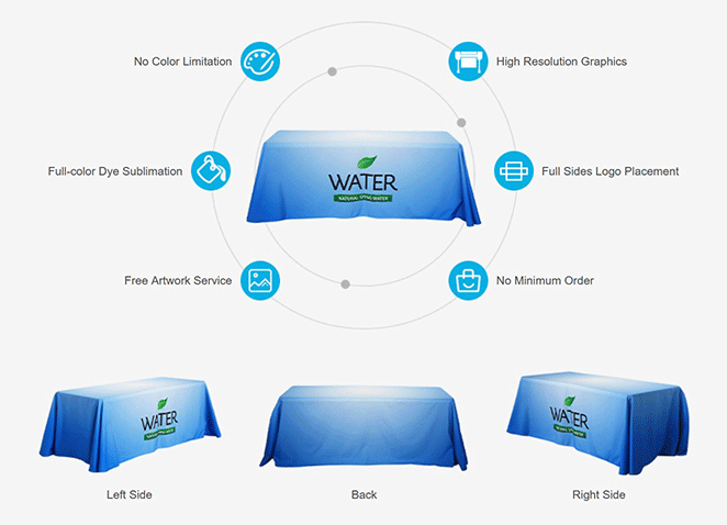 LOGO TABLE COVER - A BUYER'S GUIDE - Custom Banner Lab
