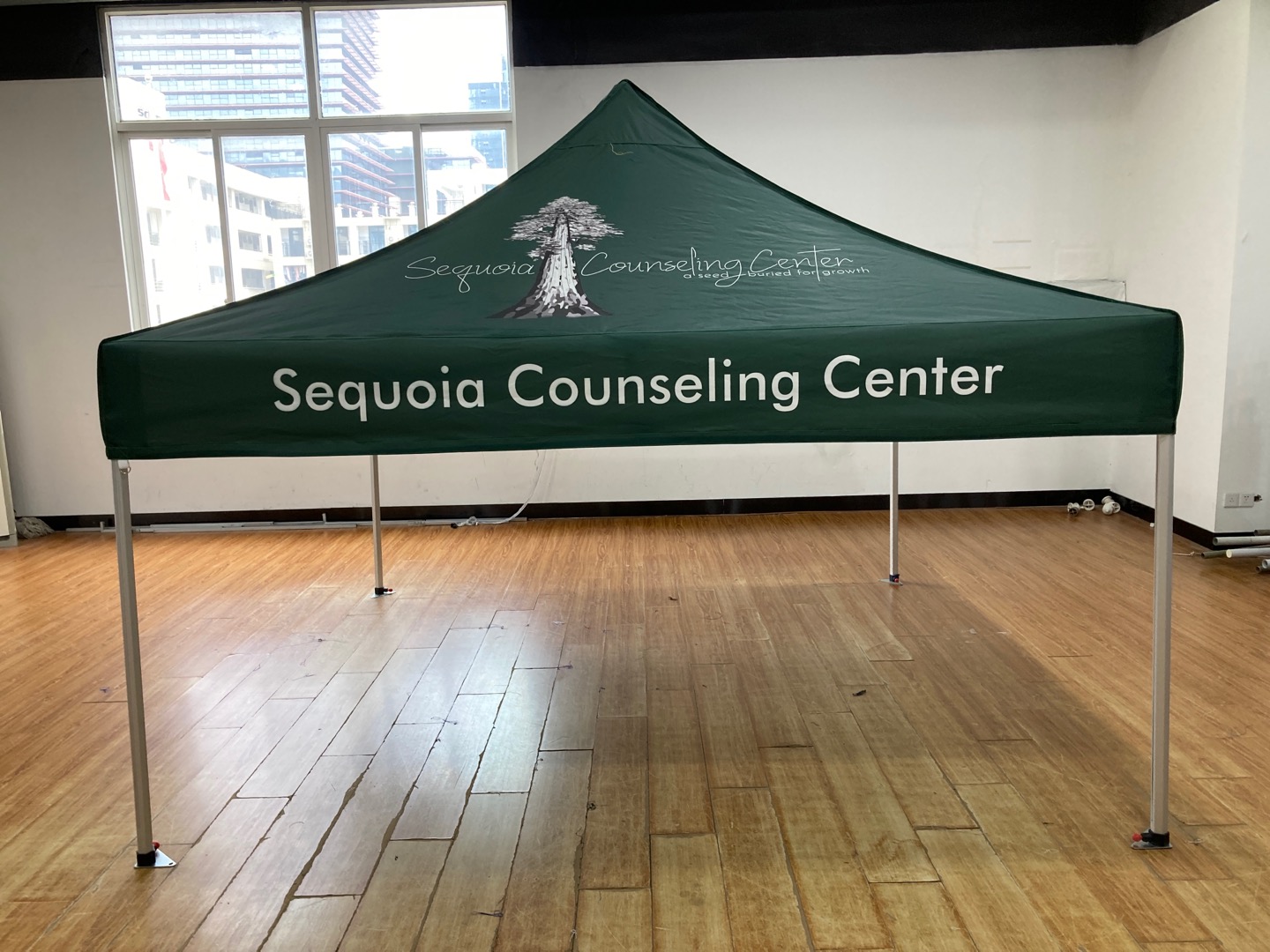 Case Study: CustomBannerLab’s Project for SEQUOIA - Custom Canopy Pop ...