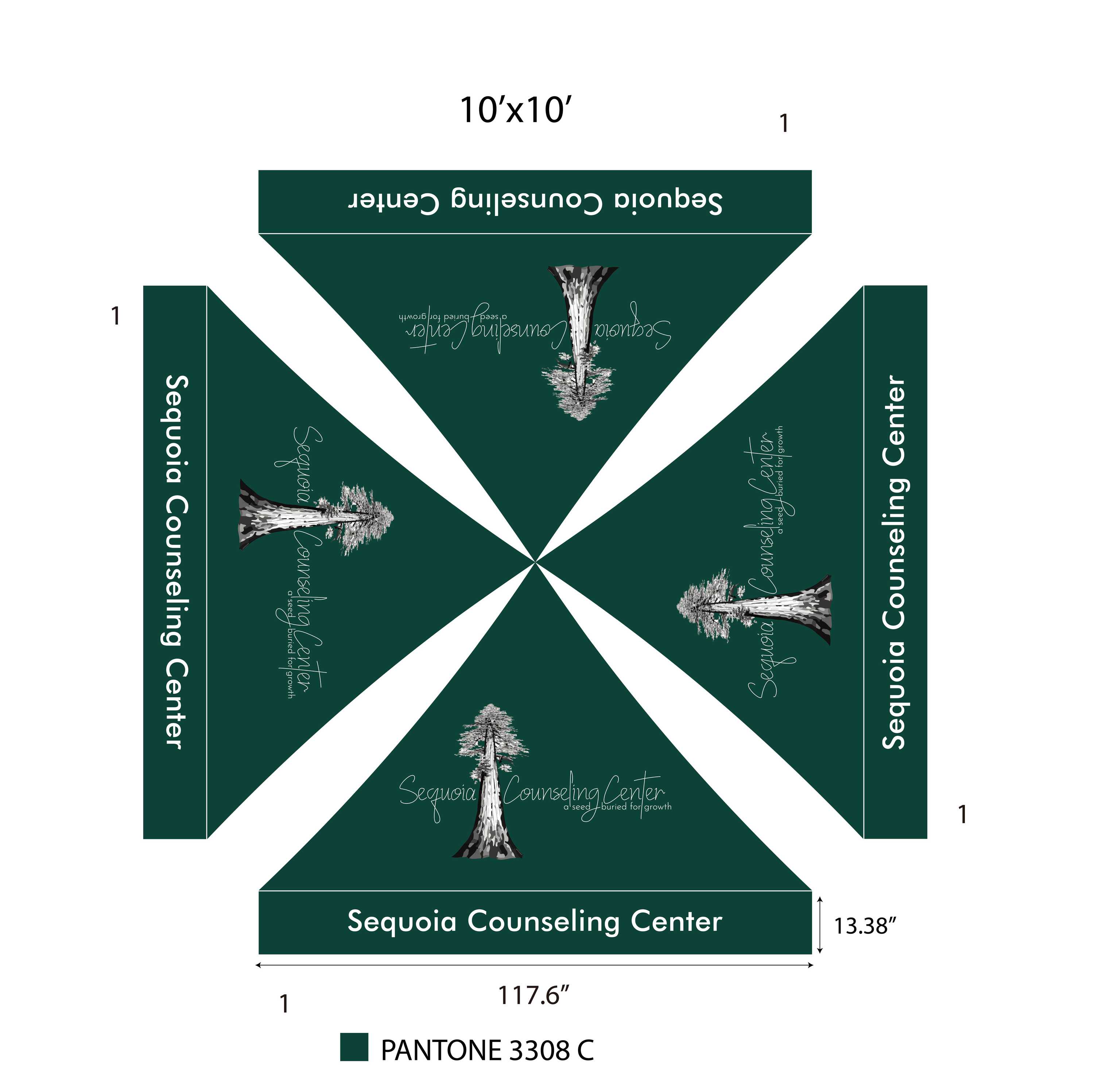 Case Study: CustomBannerLab’s Project for SEQUOIA - Custom Canopy Pop ...