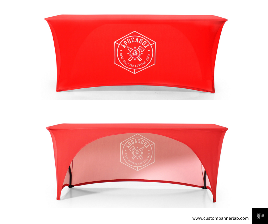 2024 Tablecloth with Logo Trends: 4 Different Tablecloths To Choose For Your Trade Show and ...