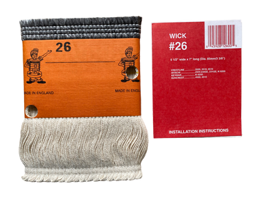 Wick #26 for CRESTLINE 3500, 3510 & 4510, HITACHI OVH-230GE, 231GE & K ...