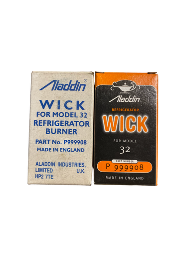 Aladdin Refrigerator wick for Model 32 Blue Flame, P99908