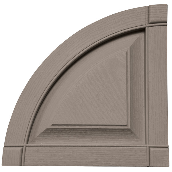 Exterior Vinyl Shutters for Arch Top Windows