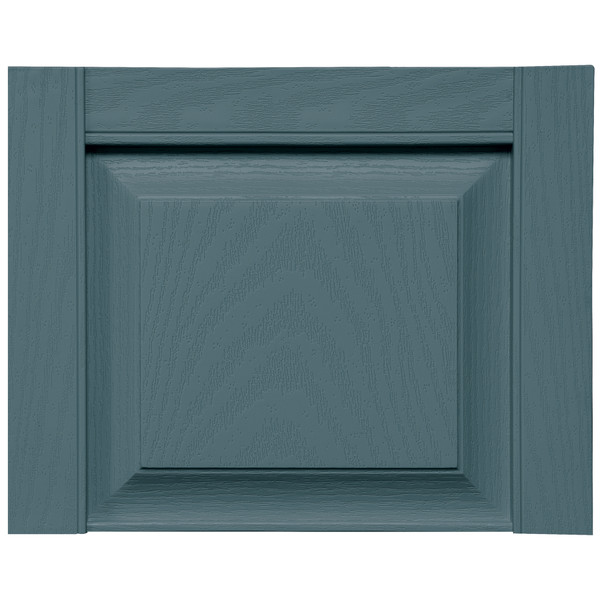 Vinyl Raised Panel Transom for Vinyl Shutters