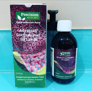 Precision Microbes Advanced Gut Stabiliser for Lambs 300ml