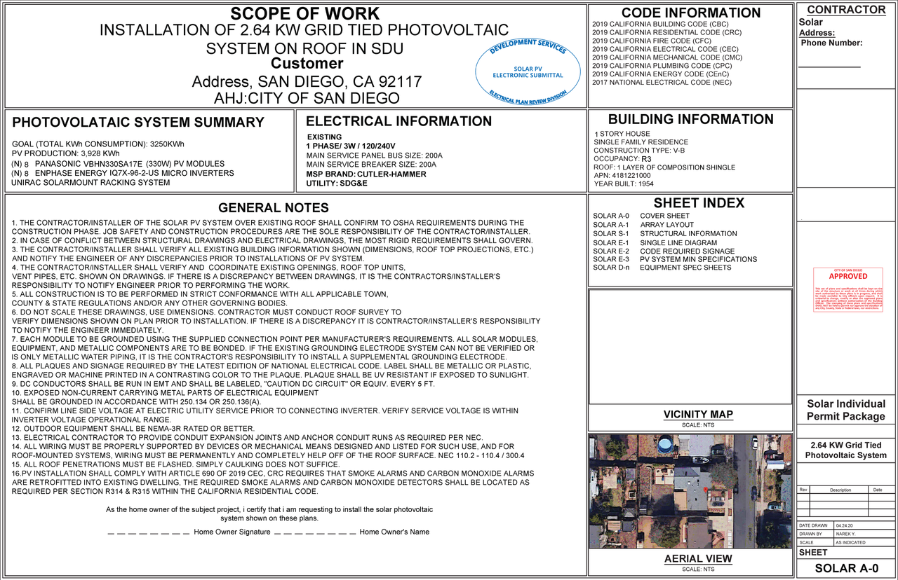 11x17 Plan Printing