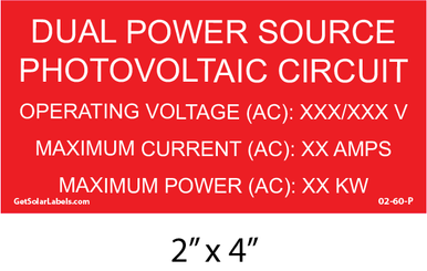 02-60 Dual Power Source Photovoltaic Circuit