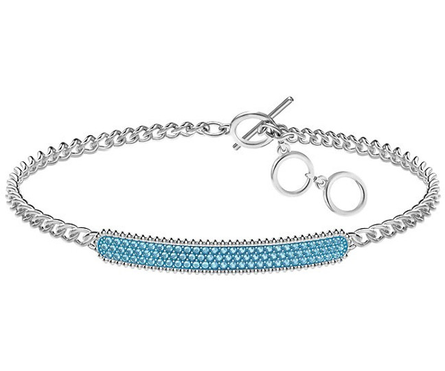 Swarovski aqua bracelet store