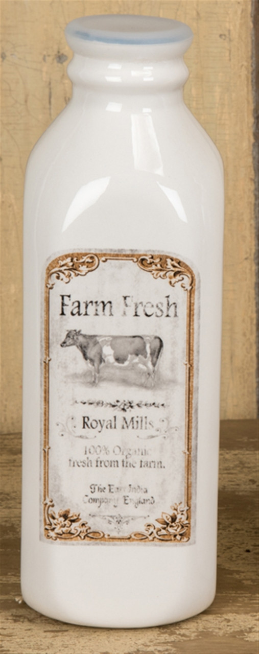 Milk Bottels / Rooster / Cow