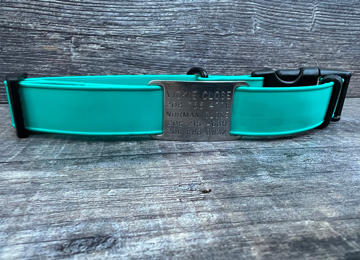 Adjustable buckle Biothane Dog Collars