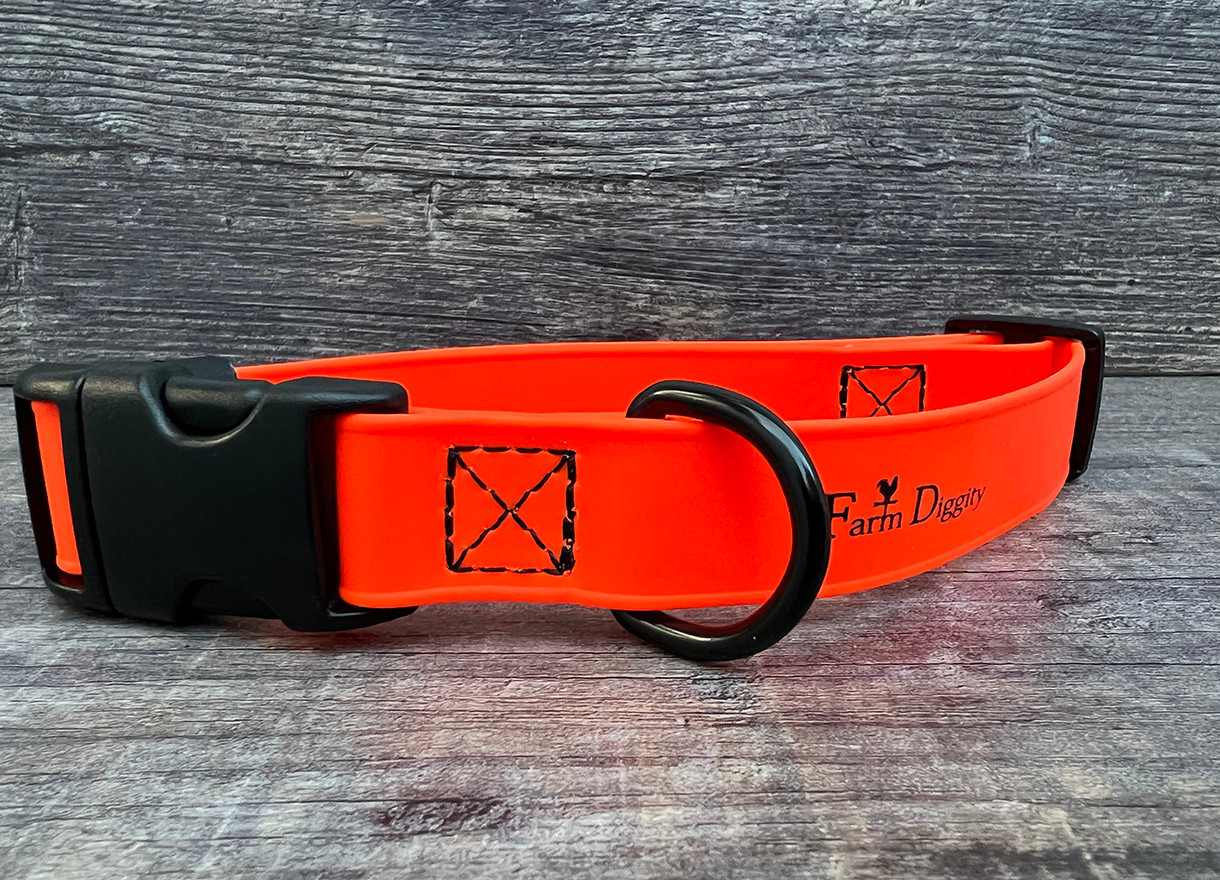 Adjustable buckle Biothane Dog Collars