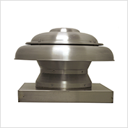 Dome Axial Power Roof Exhaust Fan (1Ø/115V; Up to 627CFM)(1/15 HP ...