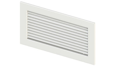 T70D - Steel Return Grille, Surface Mount, 12x6 - ChopAir