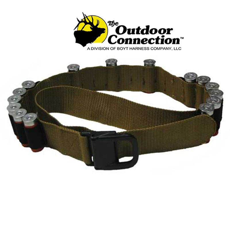 The Outdoor Connection Shotgun Shell Belt - Coyote Brown - Civil Safety