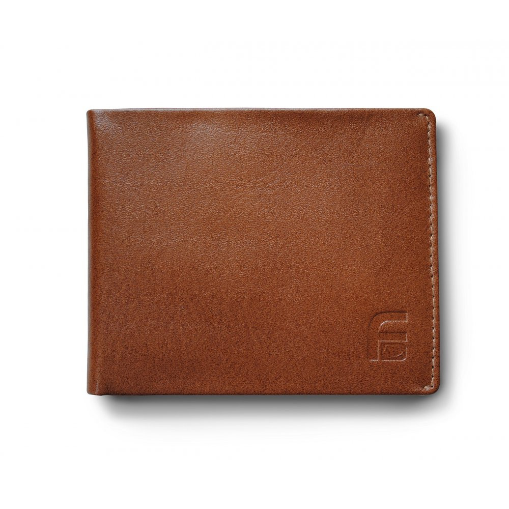 Faraday - RFID Blocking Men’s Bifold Wallet – Genuine Deluxe Camel ...