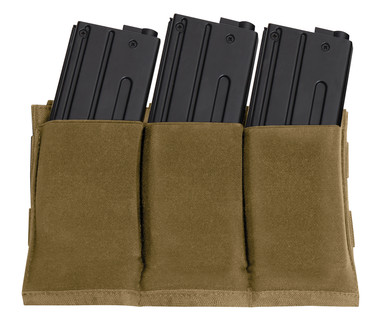 Rothco Lightweight 3Mag Elastic Retention Pouch - Coyote Brown Canada