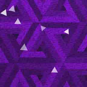 Purple Triangles 7' ArtScape Pool Table Felt | BorderBilliards.com