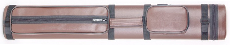 Brown Vinyl Hard Case 2X4 | BorderBilliards.com