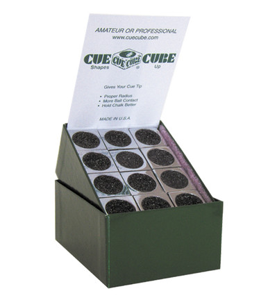 Cue Cube - Tip Shaper and Scuffer | BorderBilliards.com