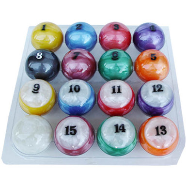 Hard Candy Pool Balls | BorderBilliards.com