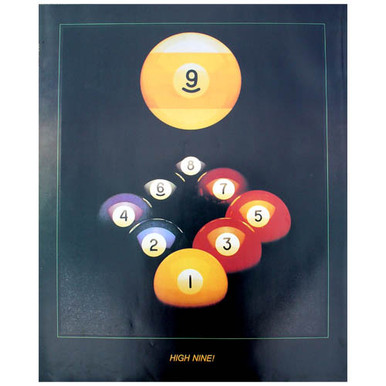 9 Ball Poster | BorderBilliards.com