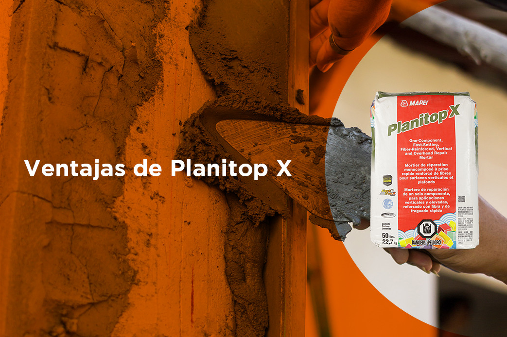 Ventajas de Planitop X - CTRES