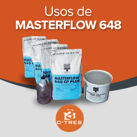 Usos de Masterflow 648 - CTRES
