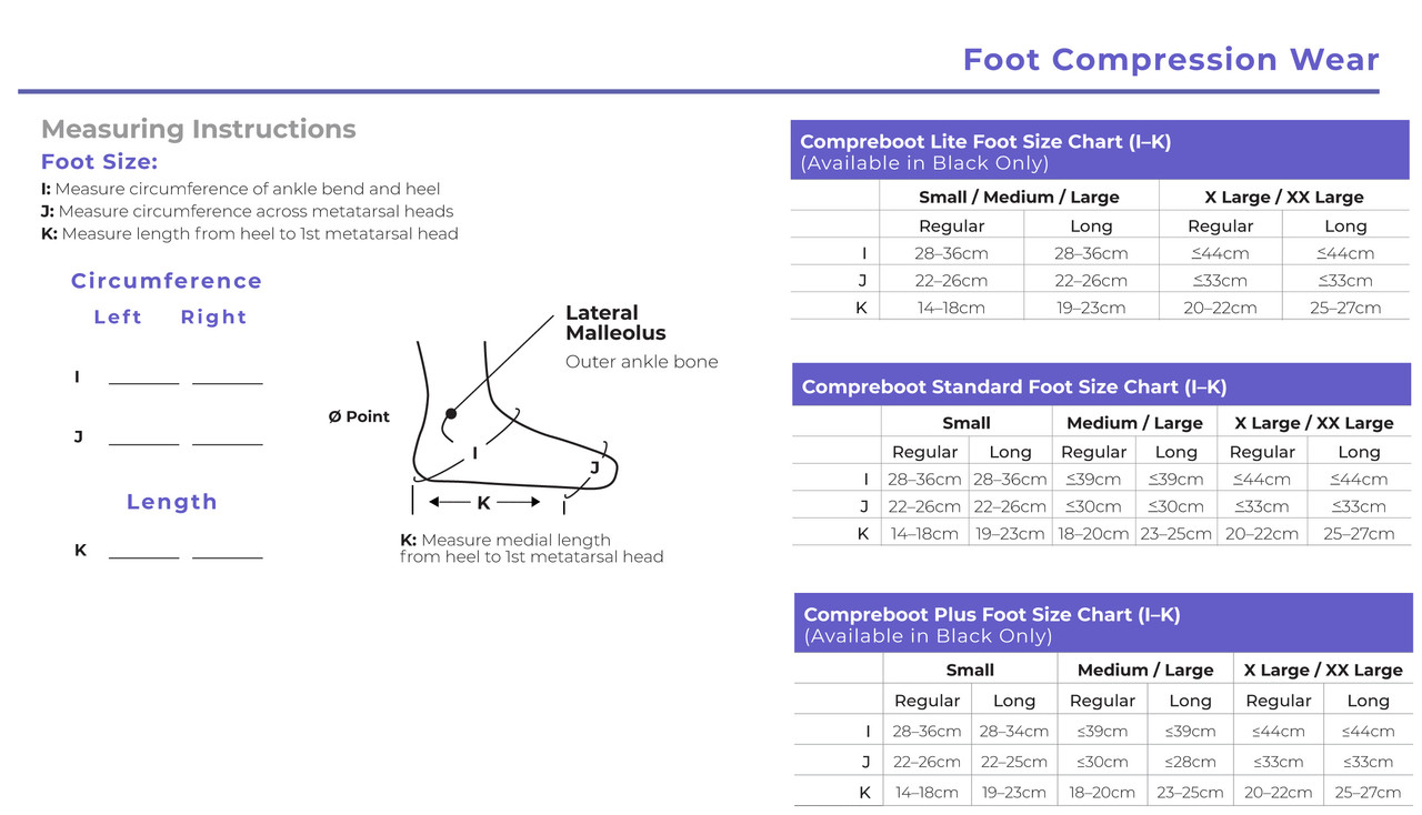 Sigvaris Compreboot Standard Foot - Compression Health