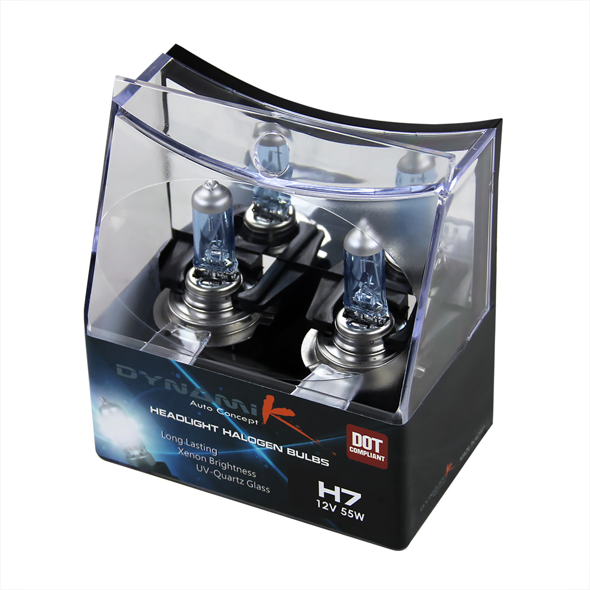 H7 Halogen Light Bulbs - 3700K - DynamikUSA
