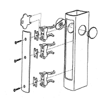 Door Hardware - Lock Cut-Out Mod Kit - Online Door Parts