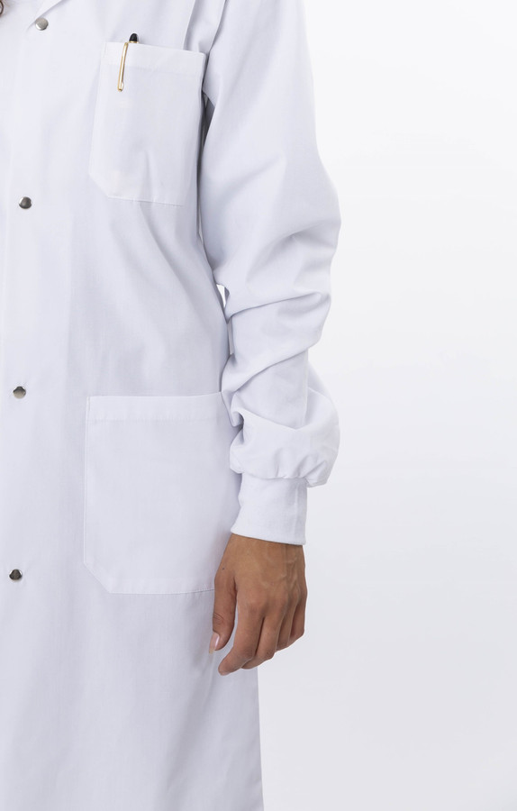 Greentown Unisex 100% Cotton Full Length Medical Lab Coat